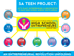 High School Entrepreneurs Society - Teen Entrepreneur